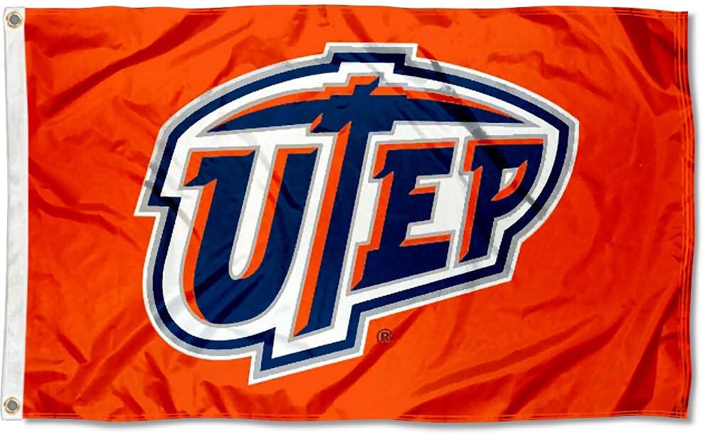 Amazon.com : UTEP UTEP Logo College Flag : Sports & Outdoors