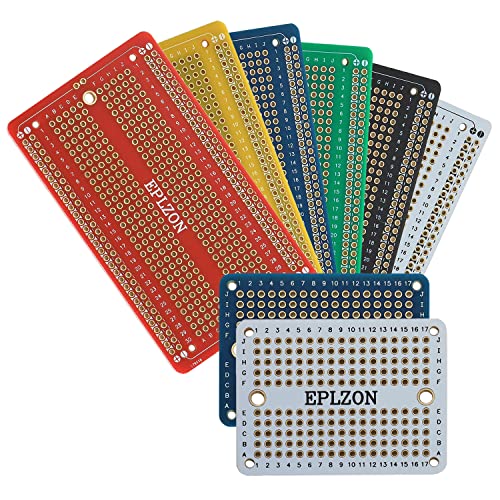 Eplzon Solderable Breadboard Pcb Board Gold Plated Solder Breadboard For Diy Electronics