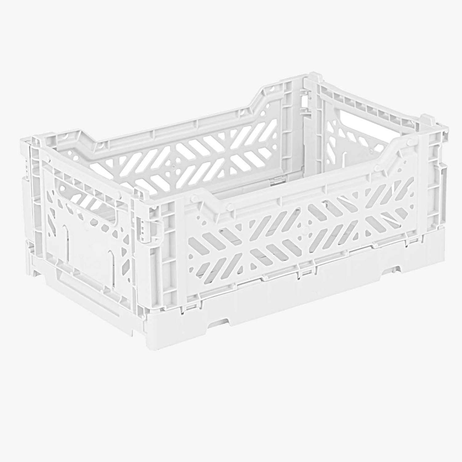 Amazon.com: Aykasa Collapsible Storage Bins, Plastic Crate for Storage ...