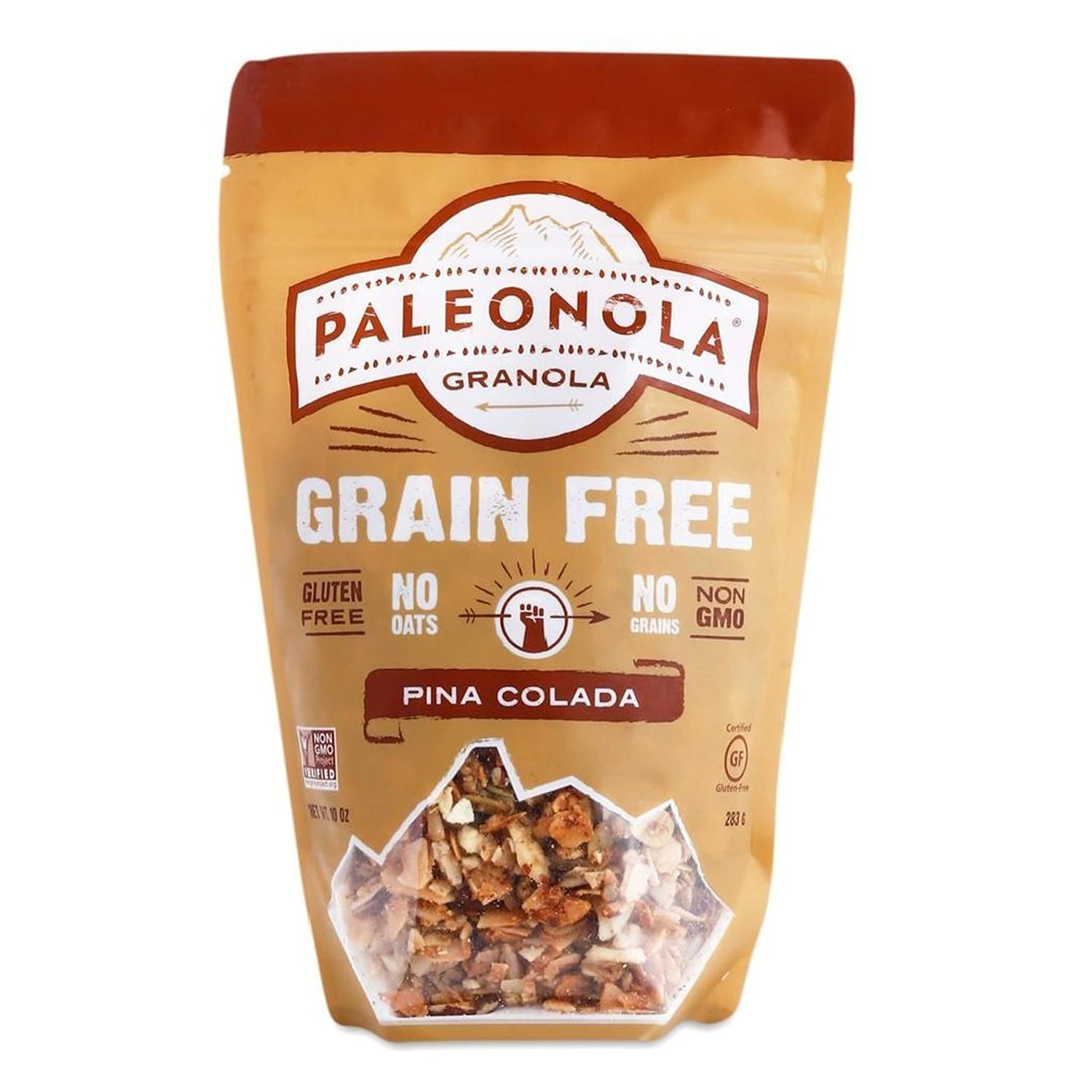 Amazon.com: Paleonola – Grain Free Granola Pina Colada Flavor – Non-GMO ...