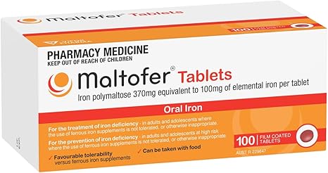 MALTOFER 100MG 100 TABLETS : Amazon.com.au: Health, Household ...