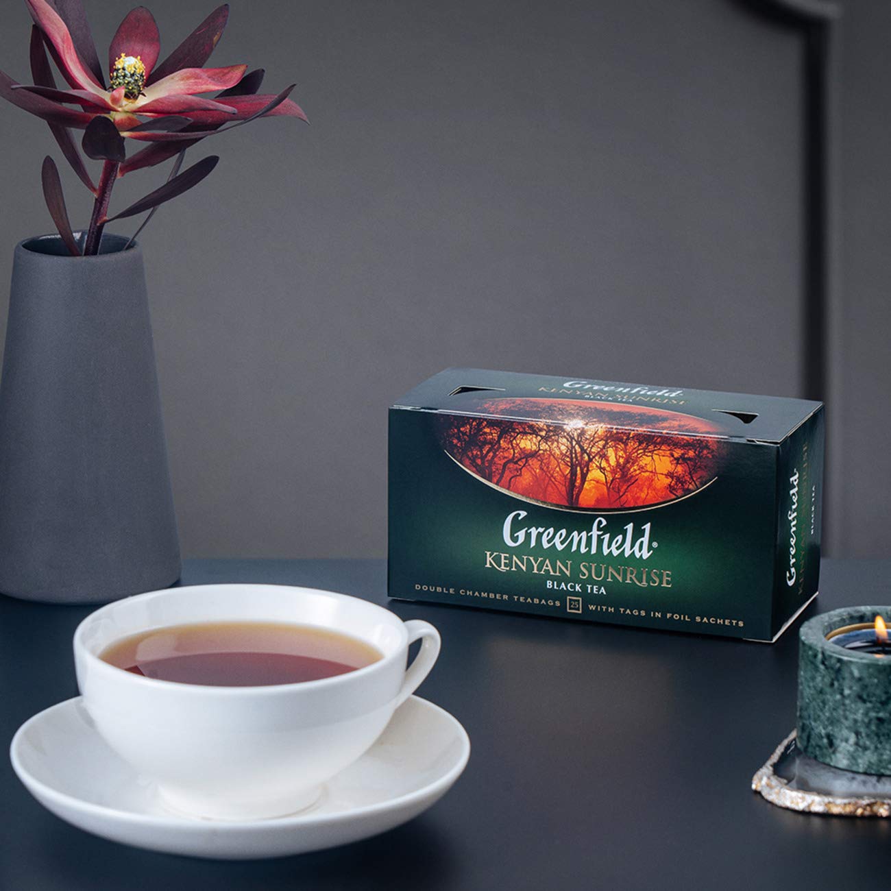 Snapklik.com : Greenfield Kenyan Sunrise Сlassic Collection Black Tea ...