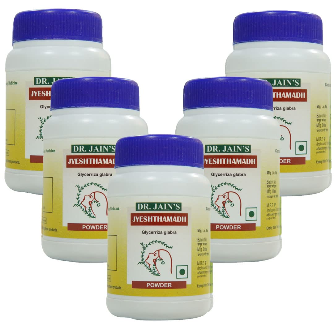 DR. JAIN'S Jyeshthamadh Powder 45grams Pack of 5 : Amazon.in: Health ...