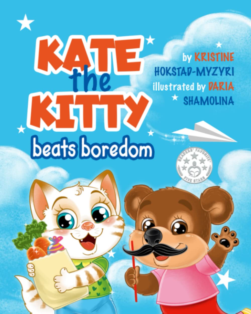 Kate the Kitty Beats Boredom: Children’s Book About Emotions Management ...