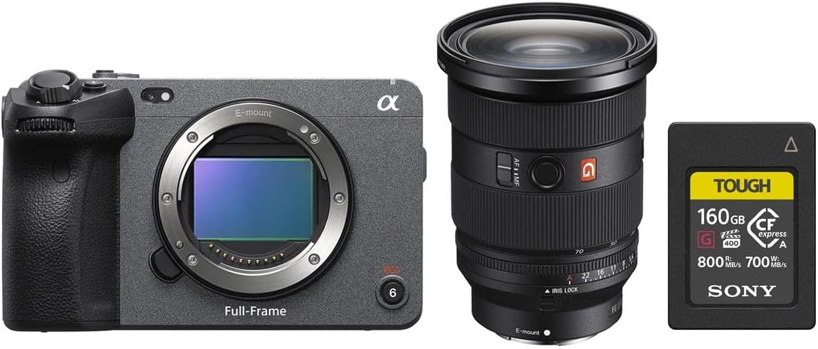 Amazon.com : Sony FX3 Full-Frame Cinema Line Camera with Sony FE 24 ...