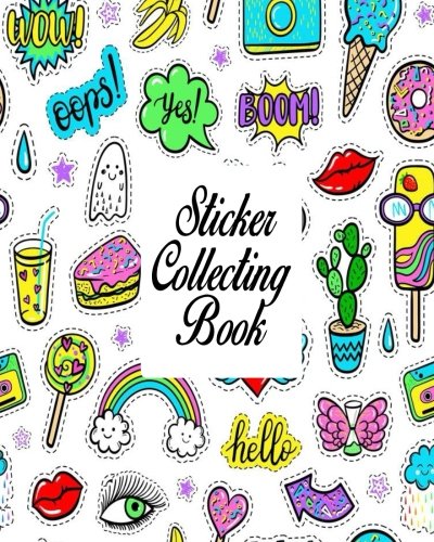 Buy Sticker Collecting Book: Blank Sticker Book For Kids 8x10 100 pages ...