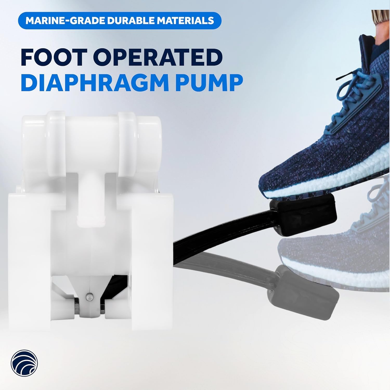Snapklik.com : TMC Manual Self-Priming Galley Pump - Foot Operated ...