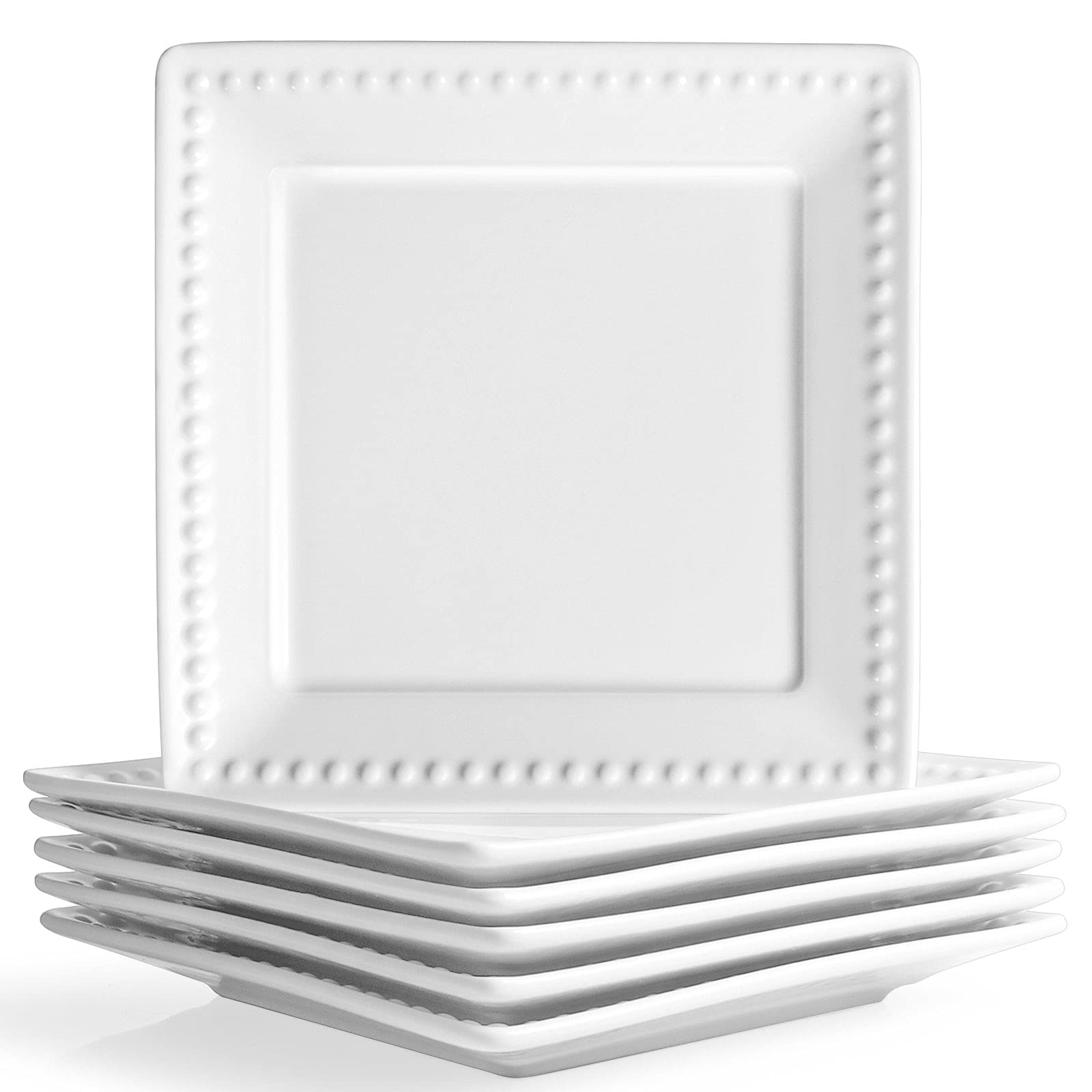 Amazon.com | Wareland Ceramic Soup and Sandwich Plate Combo, 16 oz Soup ...