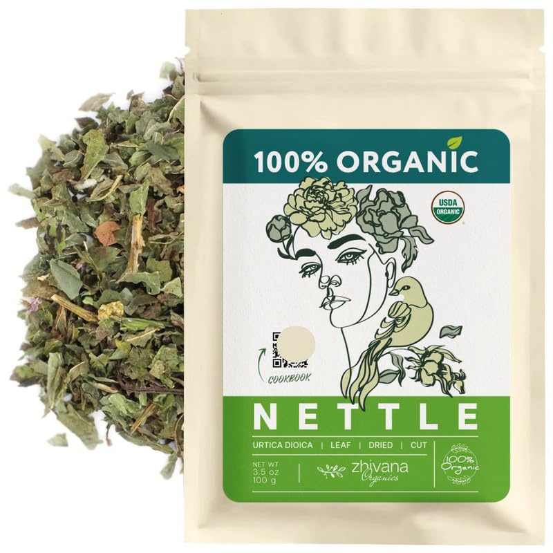 Amazon.com : Organic Nettle Tea Loose Leaf – Nettle Leaf Tea, Stinging ...