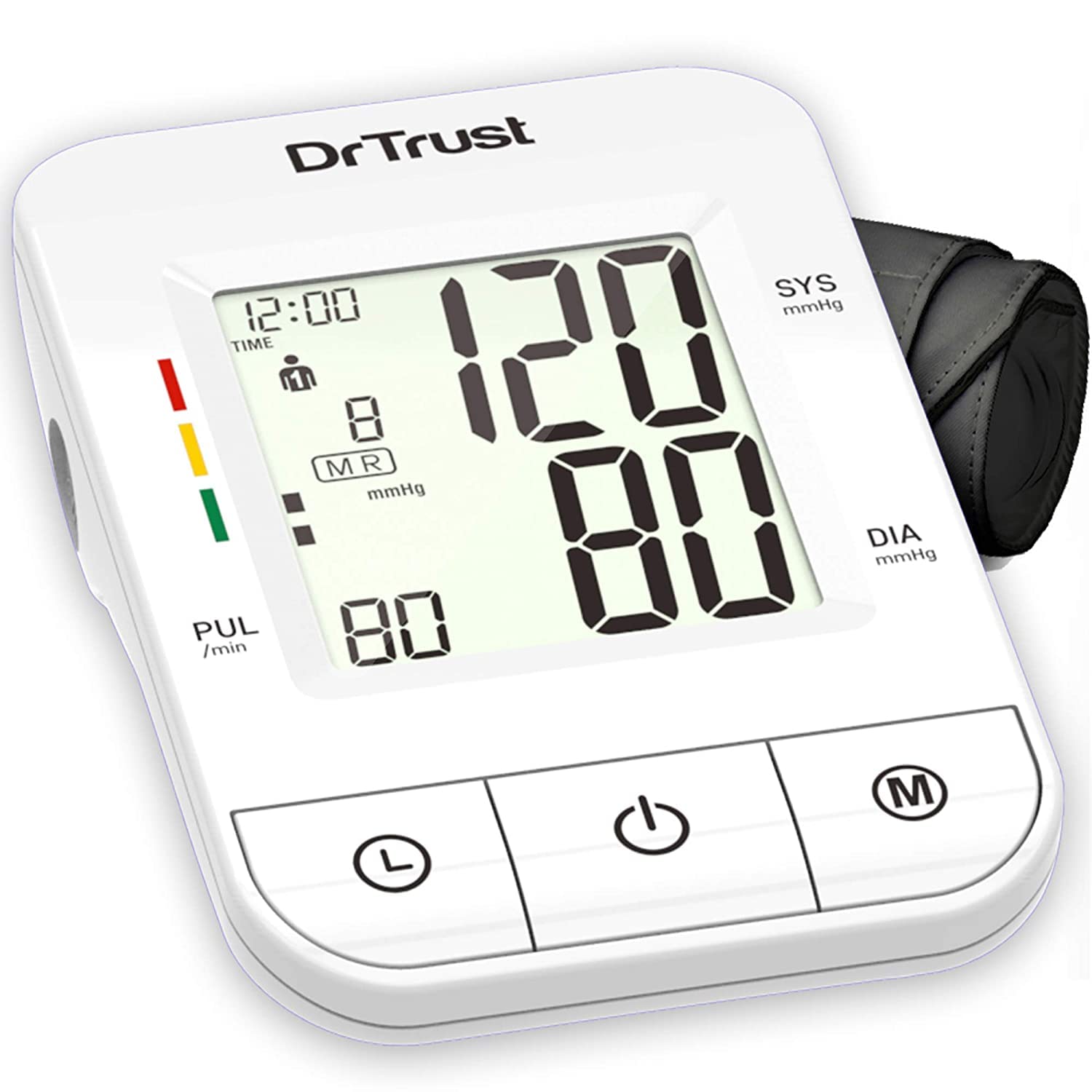 Dr Trust (USA) Fully Automatic Icheck Digital Blood Pressure BP Monitor ...
