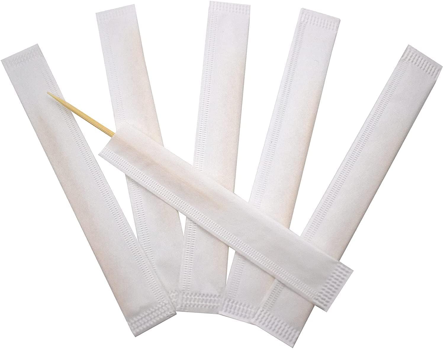 Buy Adaamya® - 500 Pcs Paper Wrapped Bamboo Wooden Table, Kitchen ...