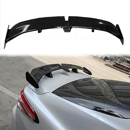 Amazon.com: Ombialo Rear Trunk Spoiler Wings JDM GT Style Compatible ...