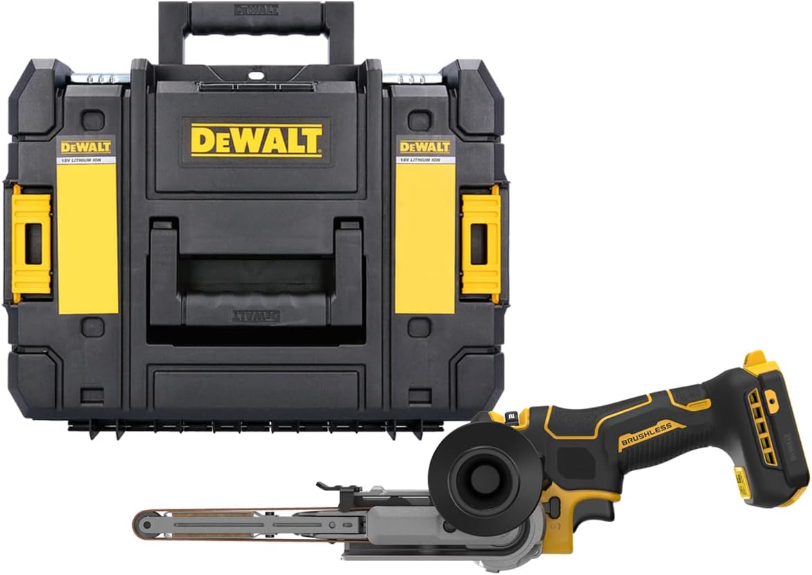 DeWalt DCM200NT 18V XR Cordless Brushless 13mm Belt File Sander with ...