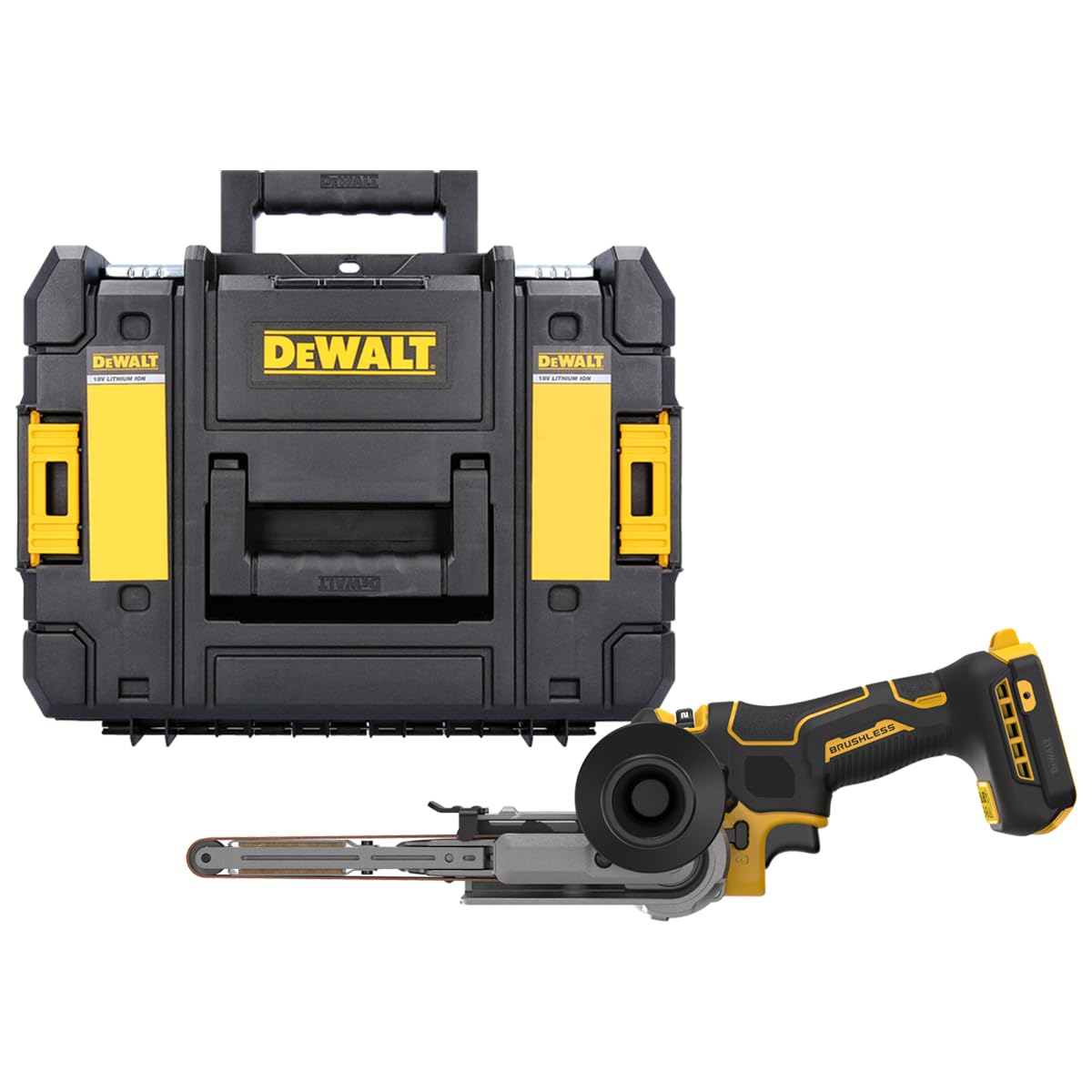 DeWalt DCM200NT 18V XR Cordless Brushless 13mm Belt File Sander with ...