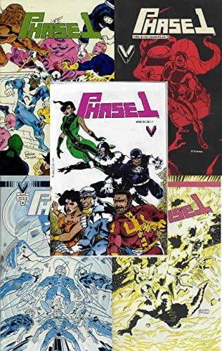 Amazon.com: PHASE ONE (1986 VI) 1-5 R.B.Durham COMPLETE! COMICS B ...
