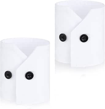Amazon.com: JIYIN 1 Pair False Wrist Cuffs for Women, Detachable Sleeve ...