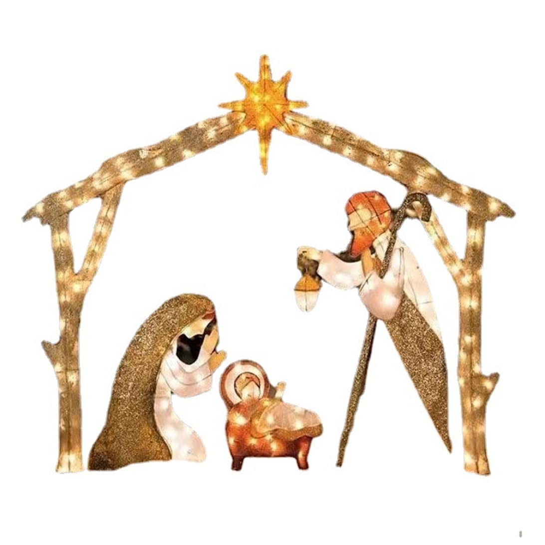 Buy Christmas Nativity Set Nativity Scene Outdoor With Led Light buy-christmas-nativity-set-nativity-scene-outdoor-with-led-light