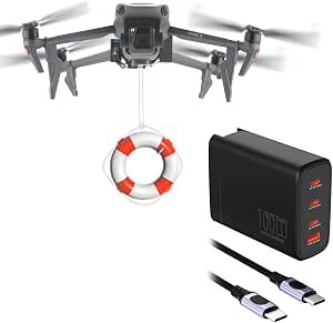 Amazon.com: BRDRC Airdrop System 100w Battery Charger Power Adapter 4 ...