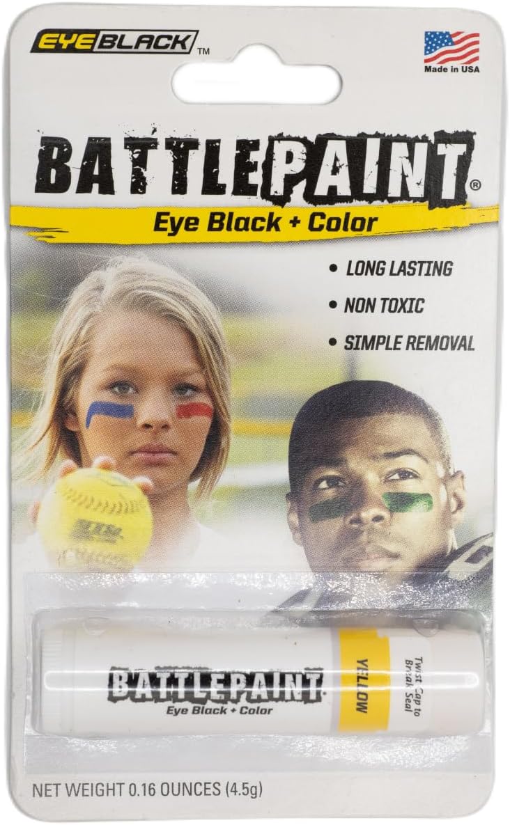 EyeBlack BattlePaint – Grasa negra para debajo de los ojos de colores ...
