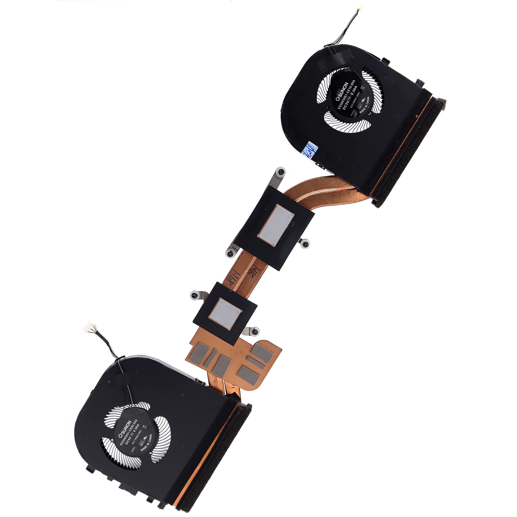 Deal4GO CPU & GPU Cooling Fan w/Thermal Heatsink Module Assembly ...