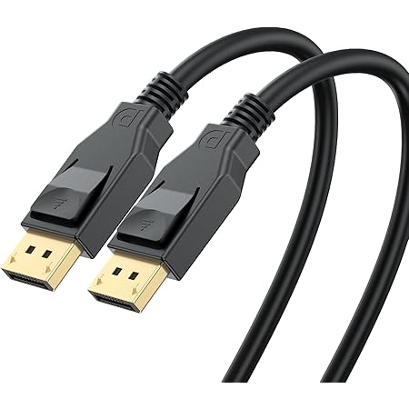 Amazon.com: VESA Certified 8K DisplayPort DP 1.4 Cable 240Hz 15ft ...