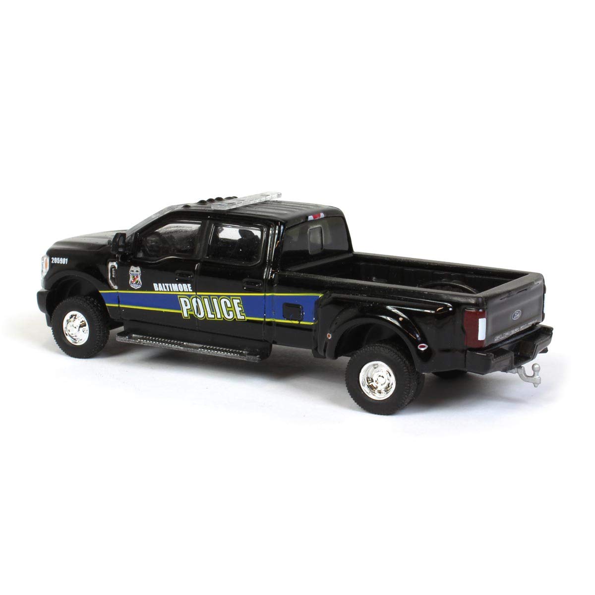 Buy Greenlight 2019 Ford F-350 Lariat Dually Pickup Truck Black ...