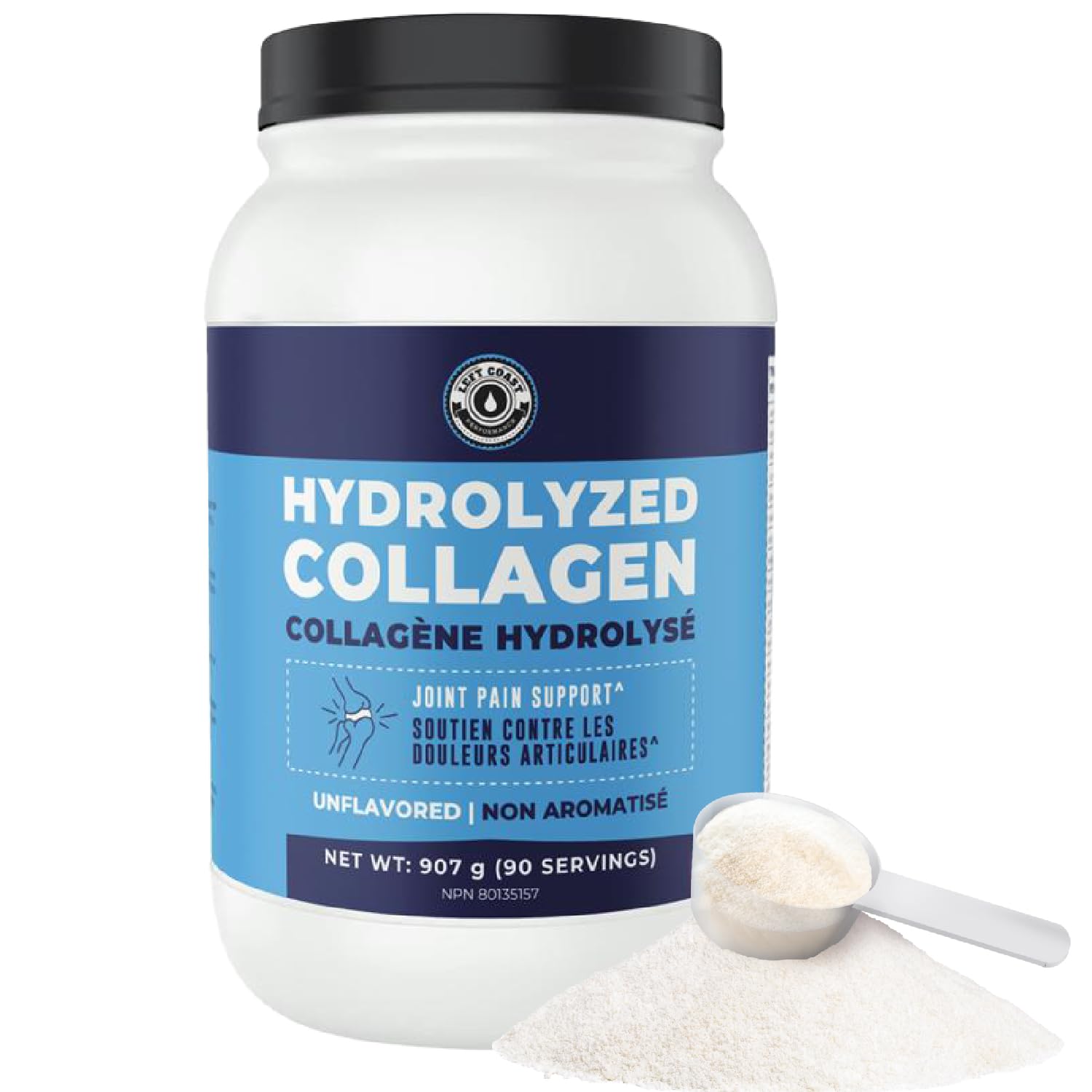 32oz - Hydrolyzed Collagen Peptides [2lbs, 908g] Value Size - Bovine ...