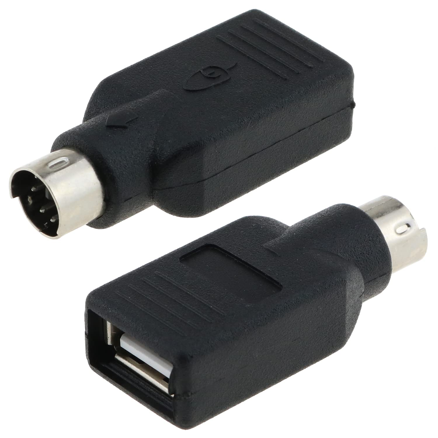 Amazon.com: E-outstanding USB to PS2 Adapter, 2PCS Black USB Female to ...