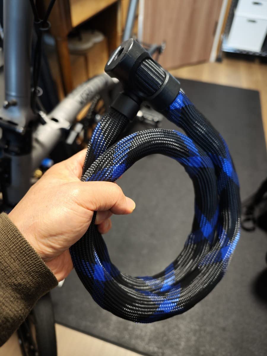 Amazon | ABUS(アブス) STEEL-O-FLEX IVERA 7200/110㎝ | アブス(ABUS) | ケーブルロック