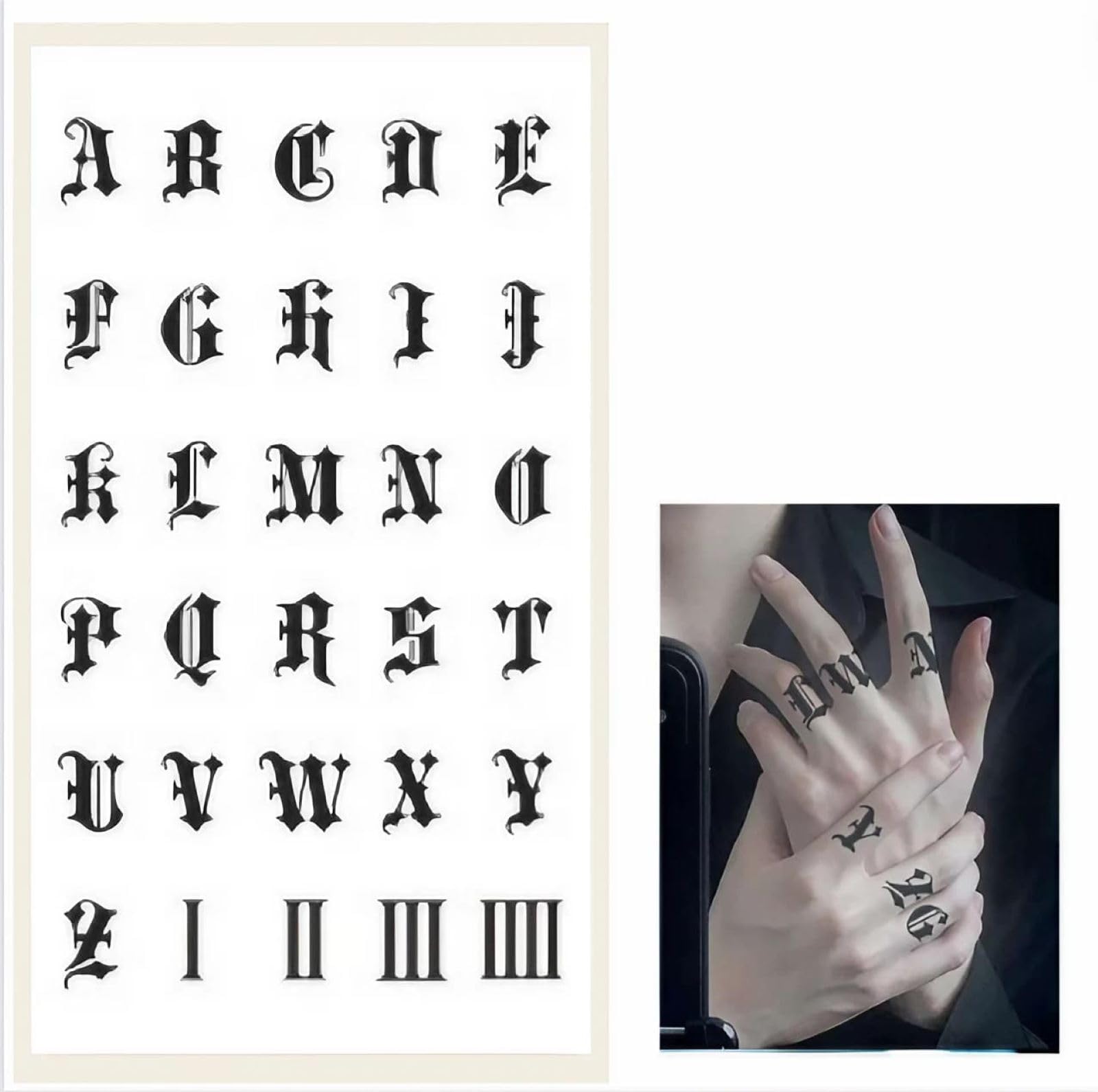 Finger Alphabet Tattoos 34 Finger Tattoo Design Ideas, From Minimalist