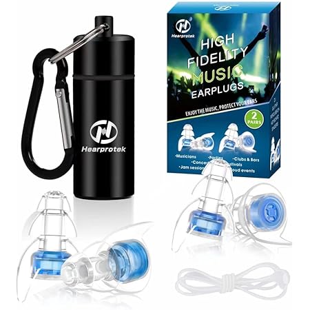 Amazon.com: DownBeats Reusable High Fidelity Hearing Protection: Ear ...