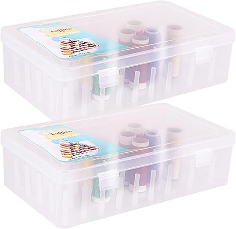 Spool Thread Organiser, Sewing Thread Storage Holds 42 Spool 2PCS ...