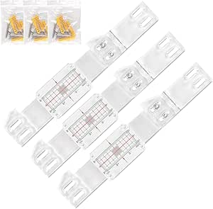 Amazon.com: Plus Corner Tell Tale Crack Monitor - Clear Concrete Crack ...