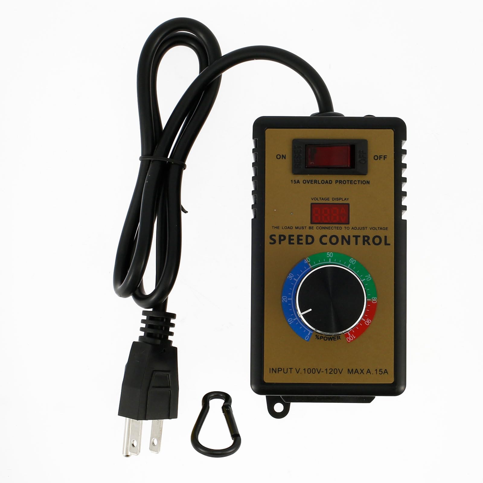 Amazon.com : Fan Speed Controller, AC Motor Speed Controller, Rheostat ...