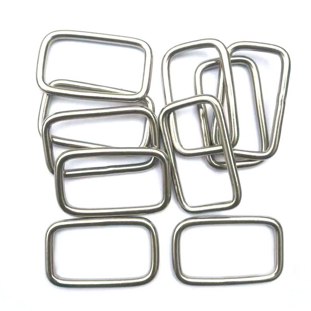Amazon.com: JY-MARINE 316 Stainless Steel Rectangle Ring Buckles 2x1-1/ ...