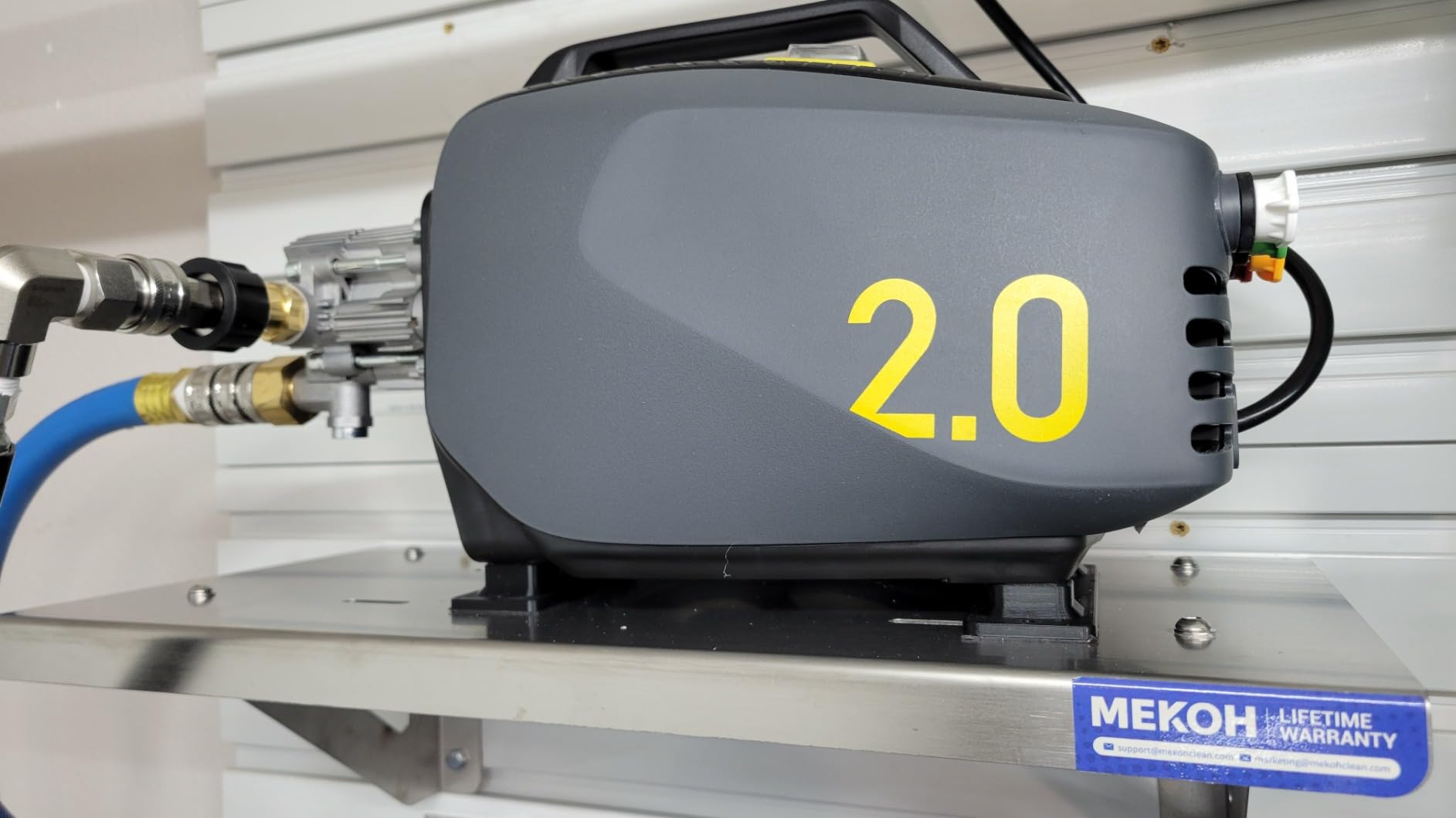 Amazon | アクティブ2.0GPM流量と1800PSIピーク圧力電気圧力洗浄機 - パワーウォッシュ、壁取り付け、CSA認証、23ポンド ...