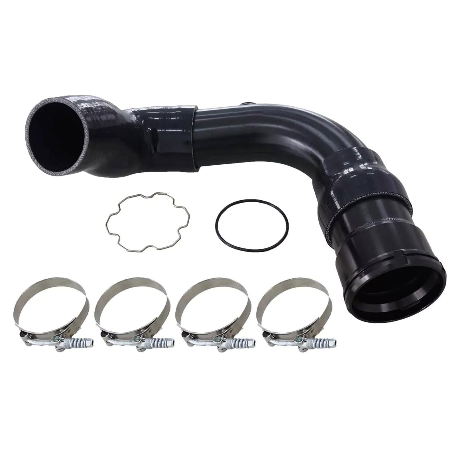 Snapklik.com : Auto Cold Side Intercooler Pipe For Powerstroke Diesel ...