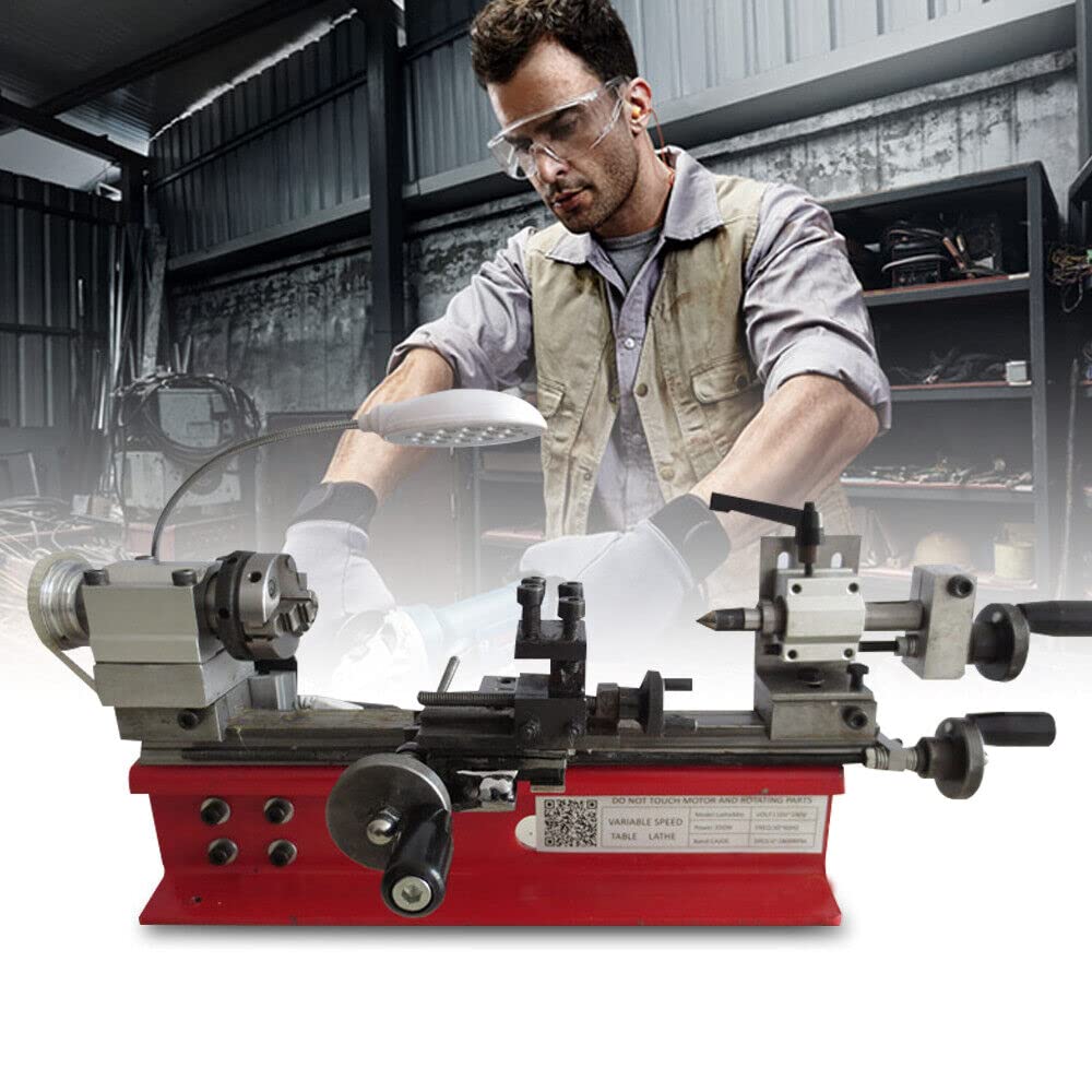 Mini Metal Lathe 400w Mini Desktop Metal Lathe 50 2500 | Desertcart ...