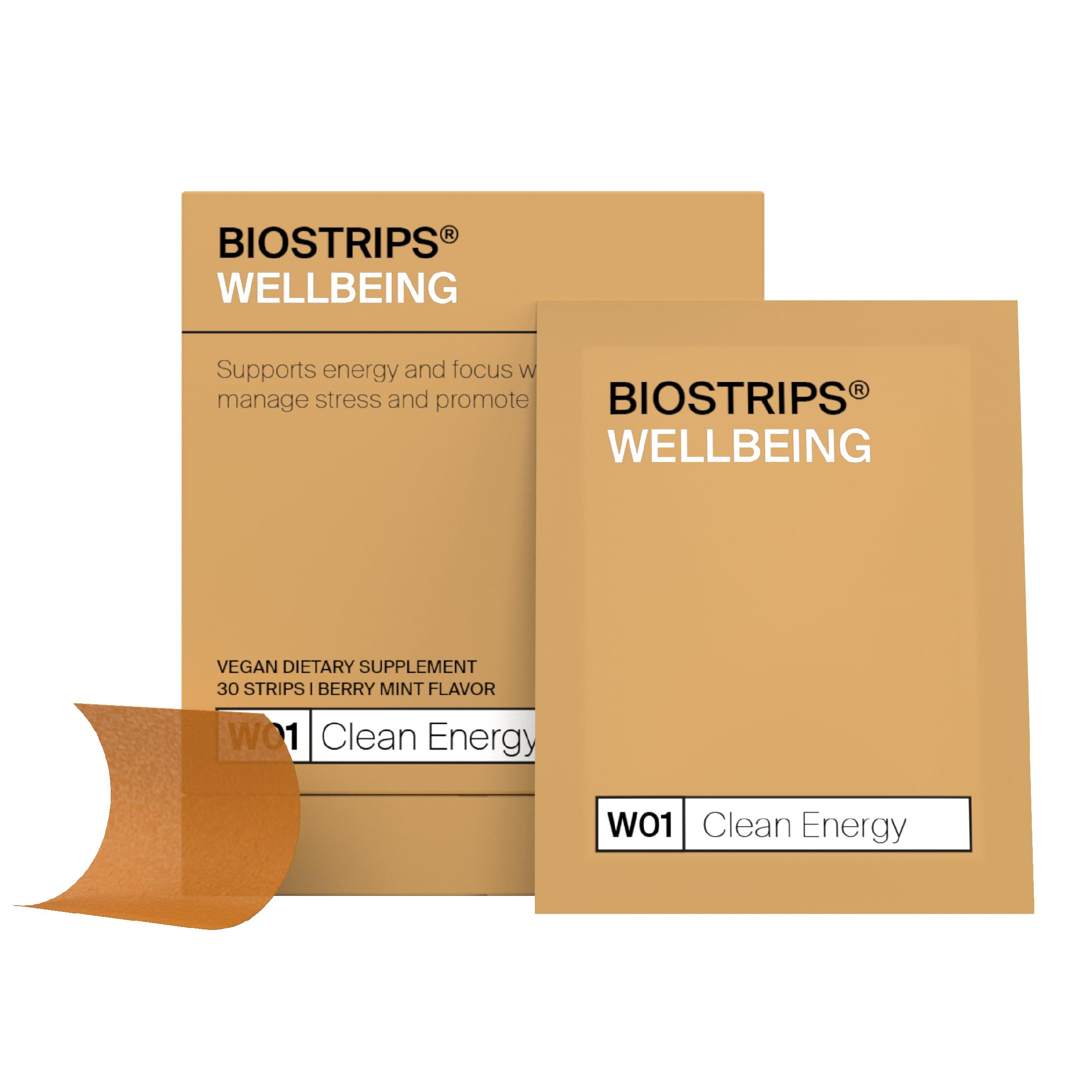 Amazon.com: BIOSTRIPS® Clean Energy - Energy Supplements - 6-in-1 Oral ...