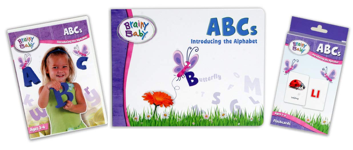 Amazon.com: Brainy Baby ABCs Introducing the Alphabet A to Z Deluxe ...