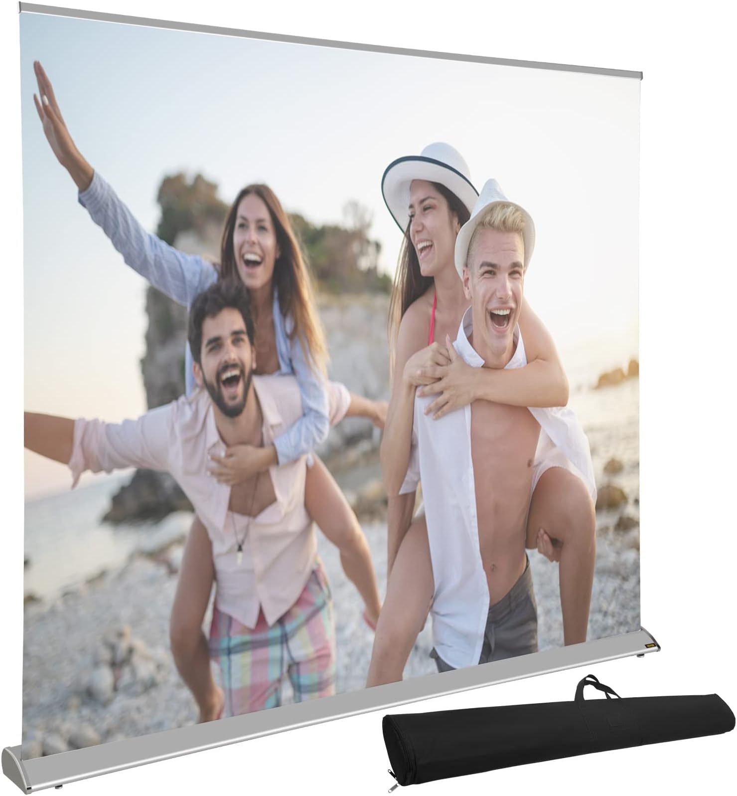 Amazon.com : VEVOR Projector Screen, 110" 16:9 4K/8K Ultra HDR, Pull Up ...