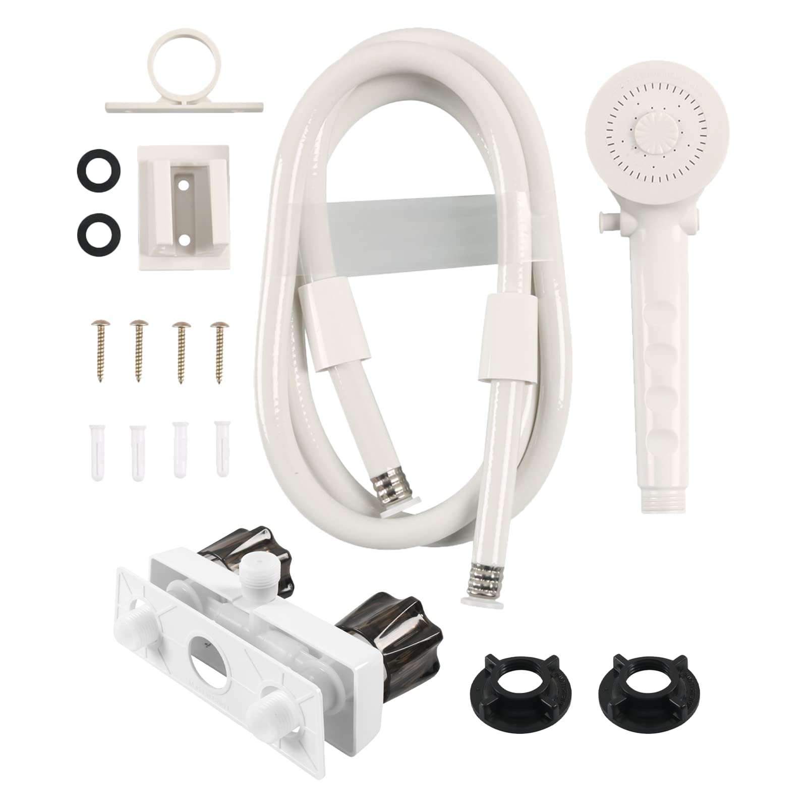 Amazon.com: Carkio RV Shower Faucet & RV Shower Head & Hose High ...