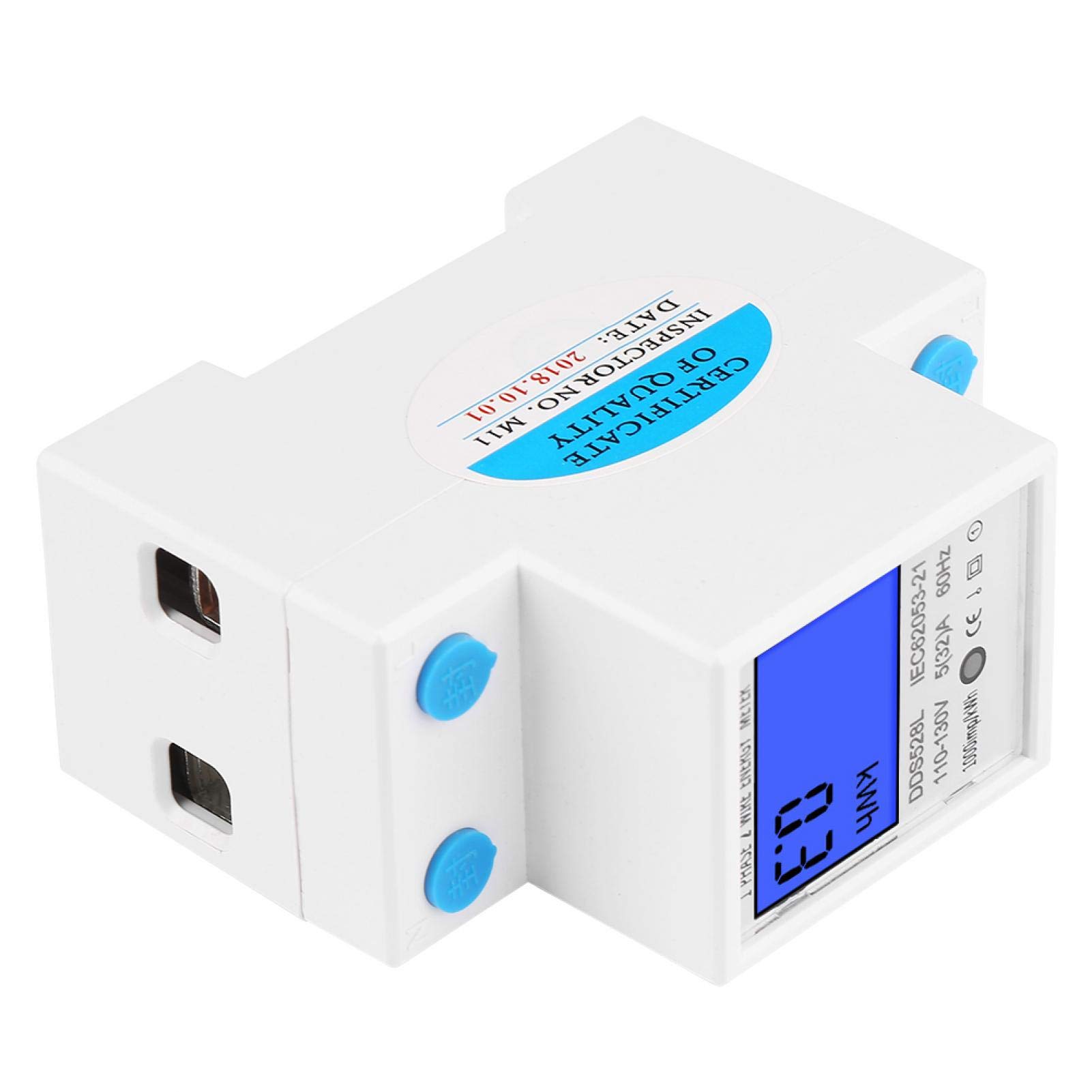 Buy Jeanoko 5-32A 110-130V 60Hz Energy Meter LCD Backlight Single Phase ...