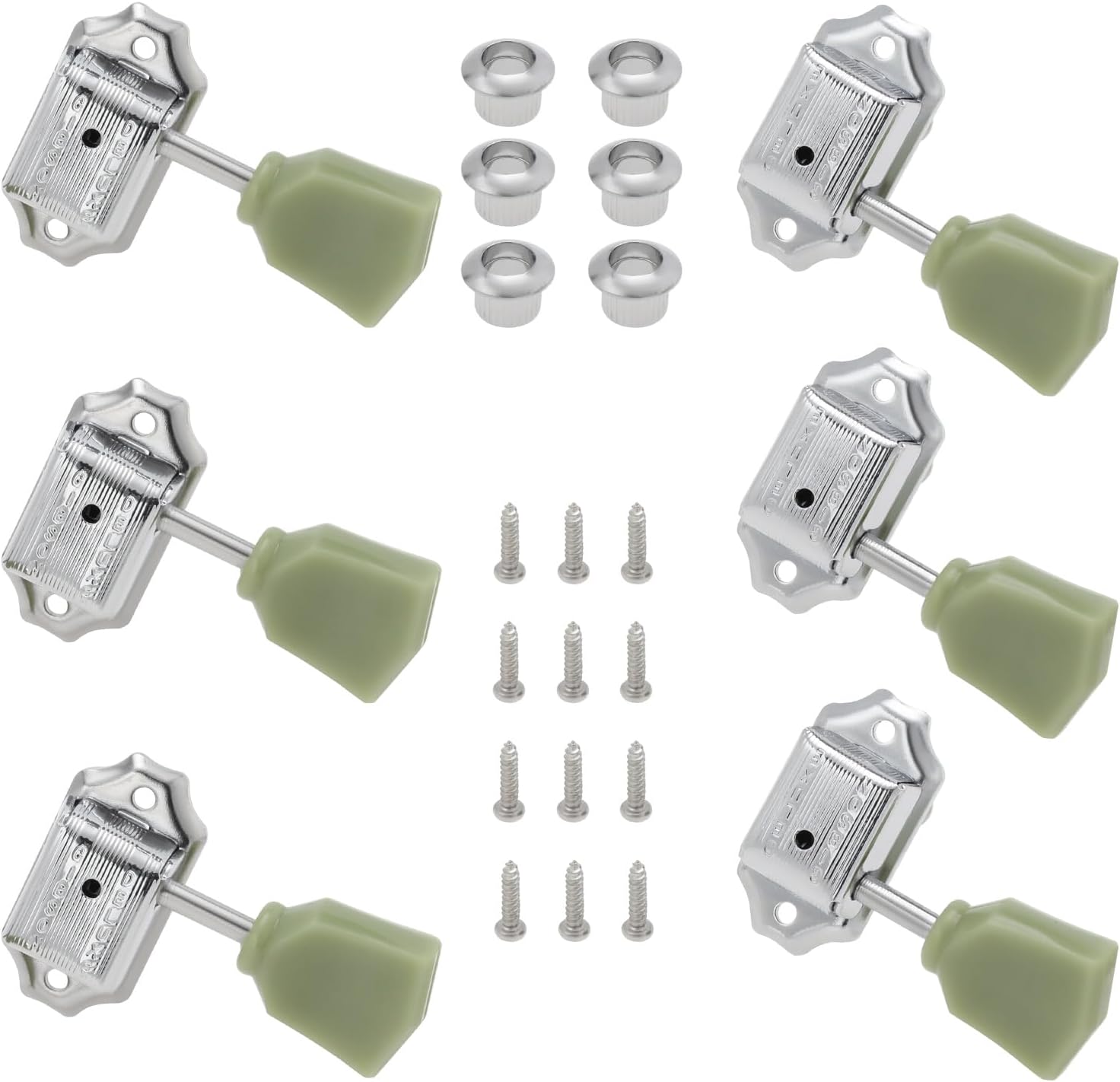 Amazon.com: SG Store 6pcs WJ44 Vintage Tuners Machine Heads 3L3R Tuners ...