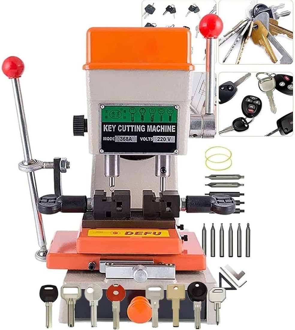 Key Cutting Machine Professional 368A, Automatic Key Duplicator for ...