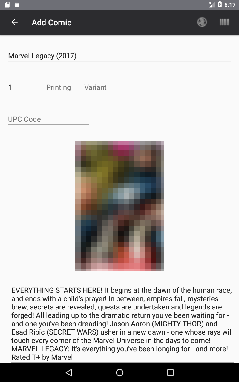 Comic Book Tracker - App on Amazon Appstore