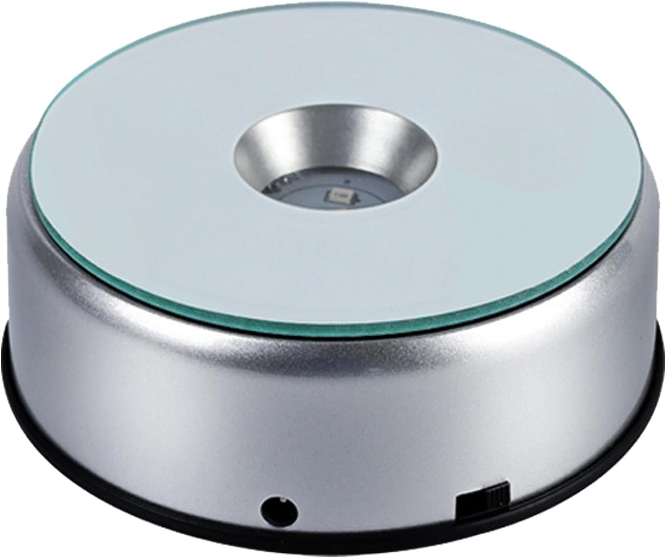 Amazon.com: HugKou 4" 7 LED Display Turntable Base for Crystals Glass ...