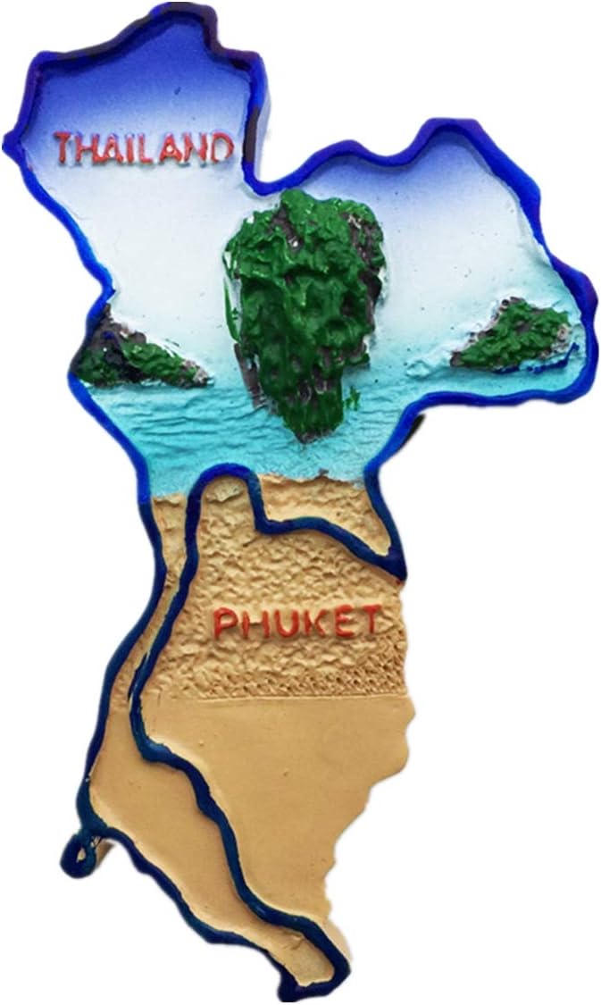 Amazon.com: 3D Phuket Island Thailand Fridge Magnet,Home & Kitchen ...