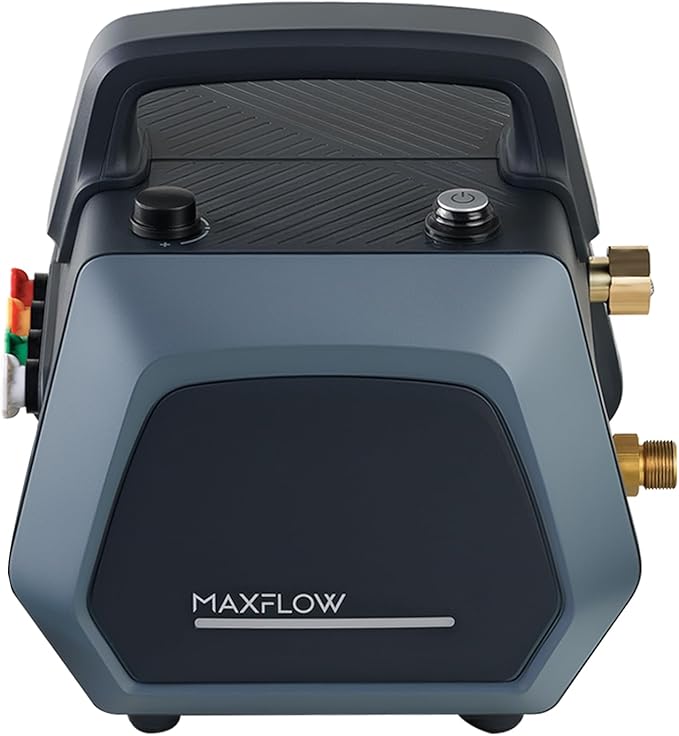 Amazon.com : MAXFLOW Electric Pressure Washer 1500 PSI 2.5 GPM Portable Compact Power Washer ...