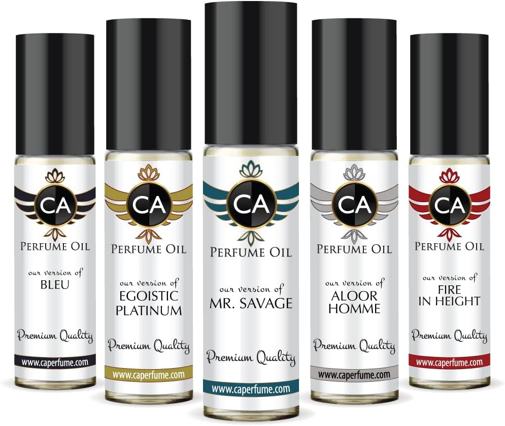 Amazon.com : Women's Top 5 Perfume Oil Impressions (Generic Versions of ...